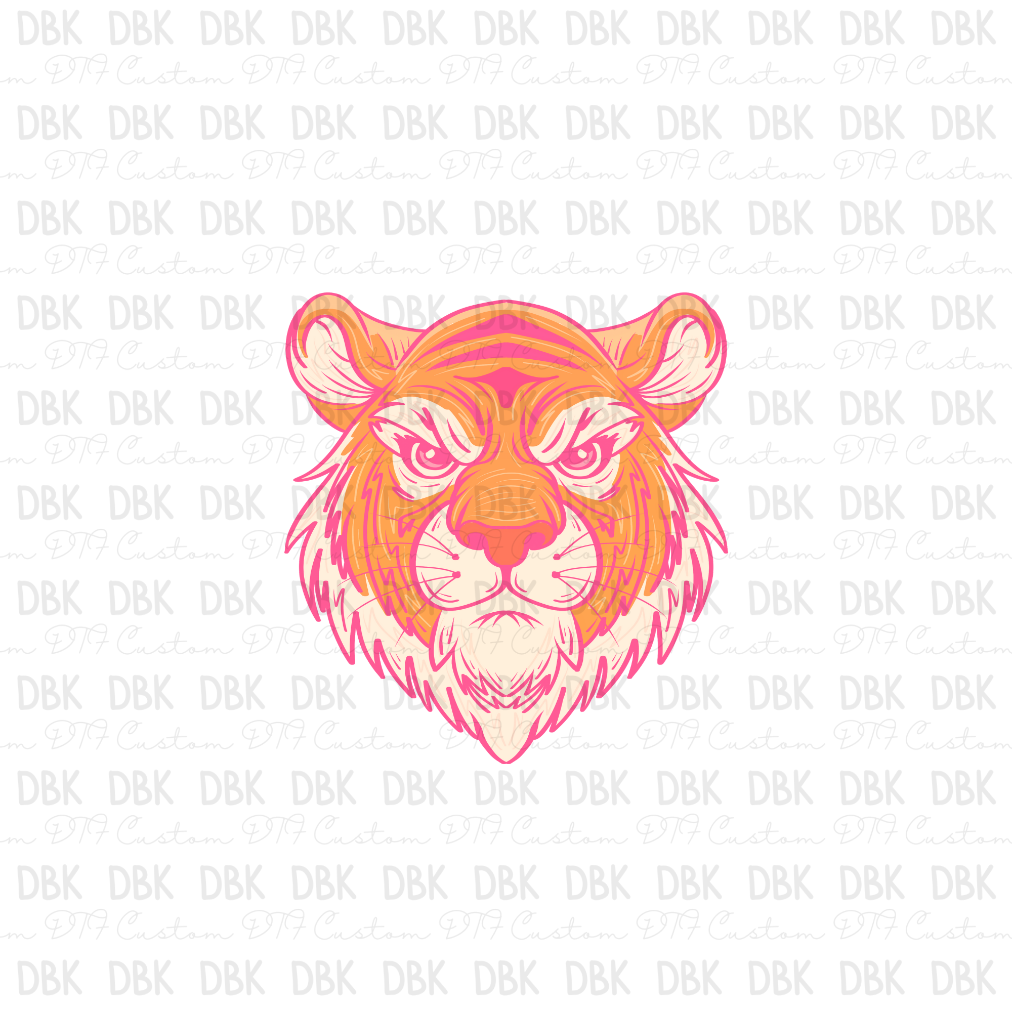 Tigers DTF Transfer M12 – DBK-Custom Creations