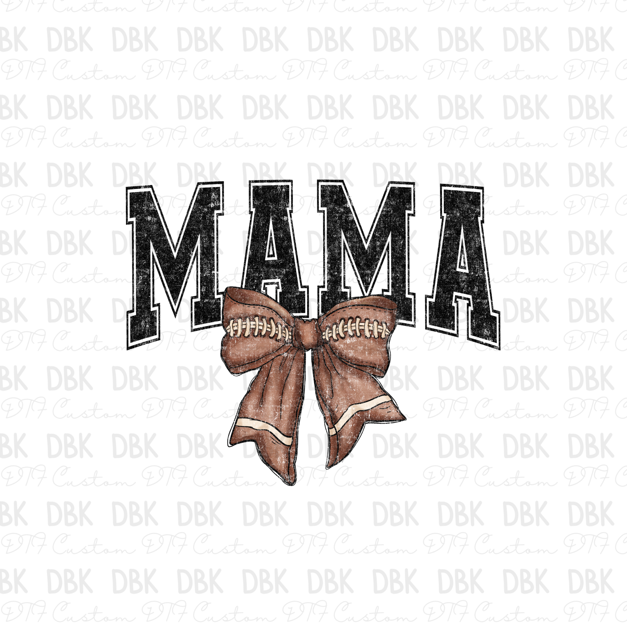 Football mama DTF Transfer C228 – DBK-Custom Creations
