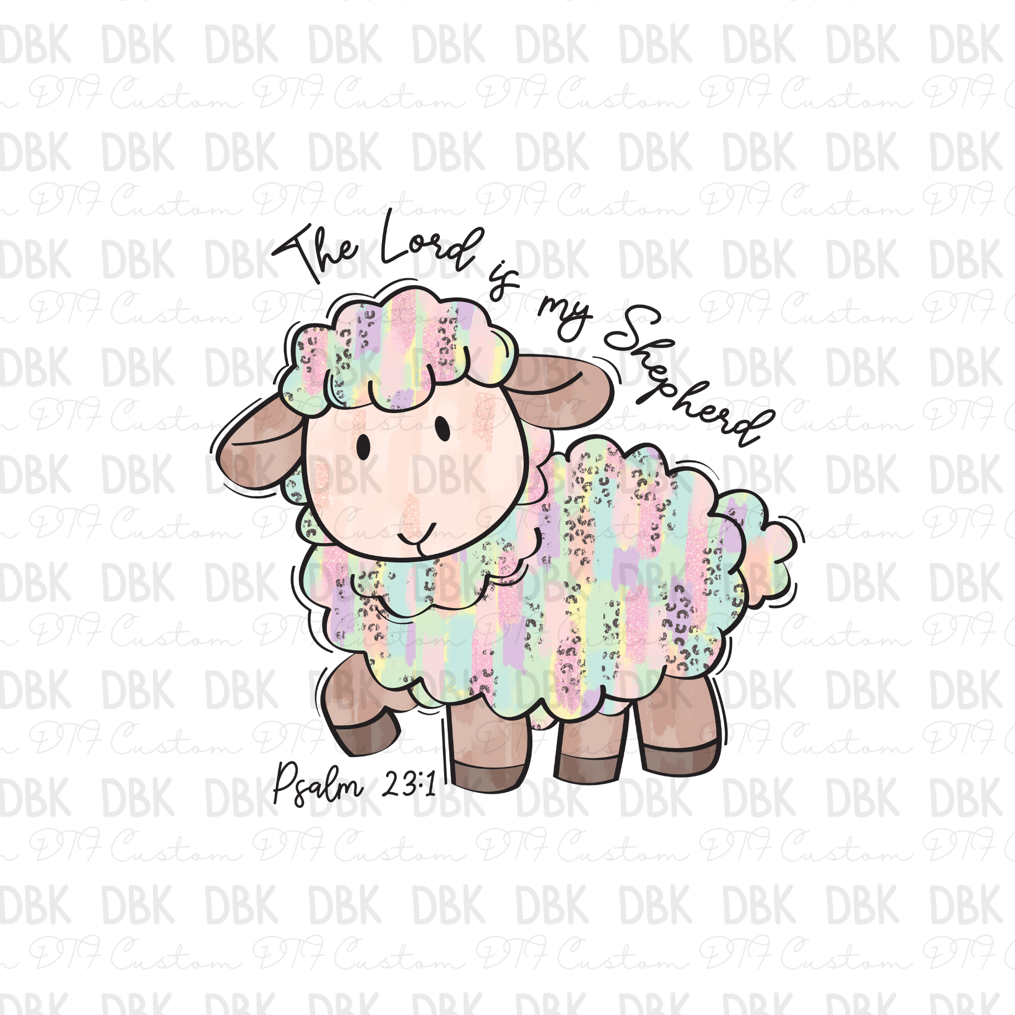 Sheep DTF Transfer – DBK-Custom Creations